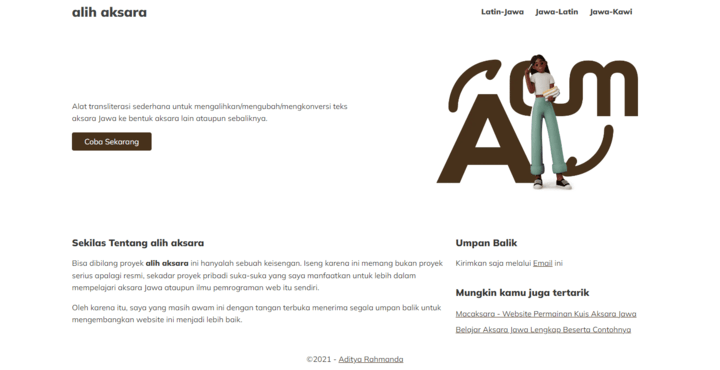 Alih Aksara | Latin-Jawa